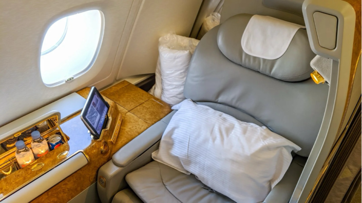 Inside Emirates’ A380 First Class: A Private Hotel Room in the Sky ...